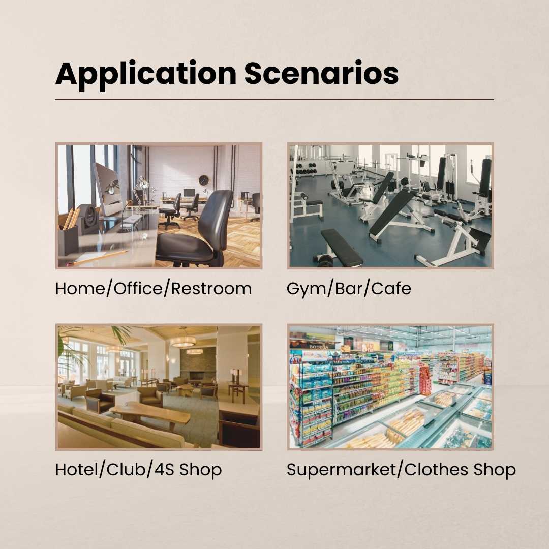 WORBOR | Smart App Control Ceiling Installed / Wall Mount Machine Oil ...