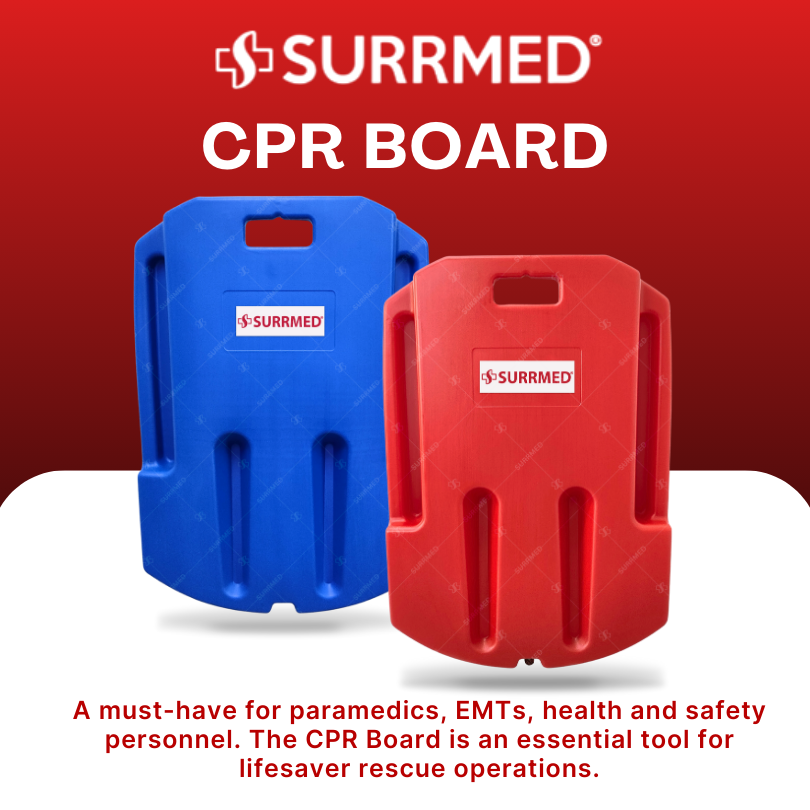 SURRMED CPR Board | Rigid Backboard for Lifesaving Emergency ...