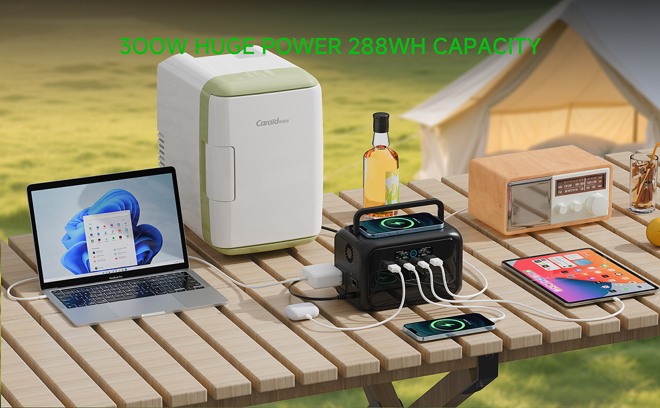 UAPOW AP300Mini 300W/288Wh Portable Power Station , 90000mAh LiFePO4 ...