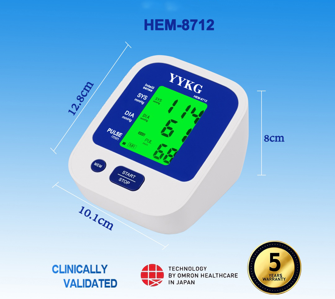 Japan Tech Rechargeable YYKG-8712 BP Monitor Upper Arm | Automatic ...