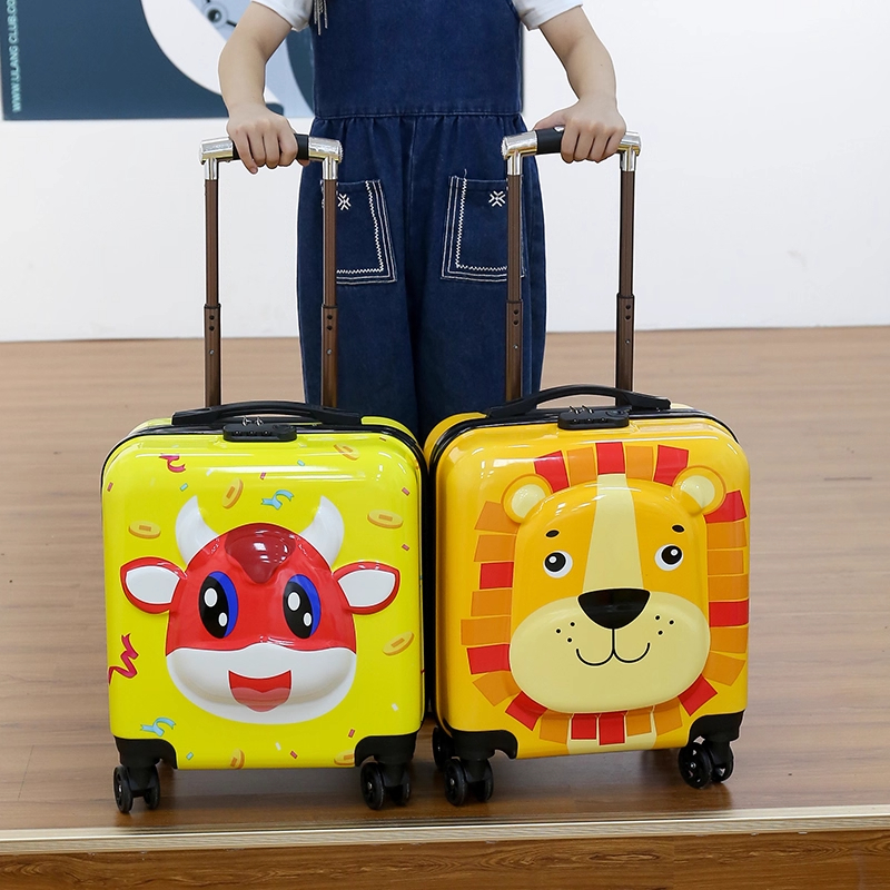 MITSOSA Cute Cartoon Kids Giraffe Luggage 18/20 Inch Hand Carry Rolling ...