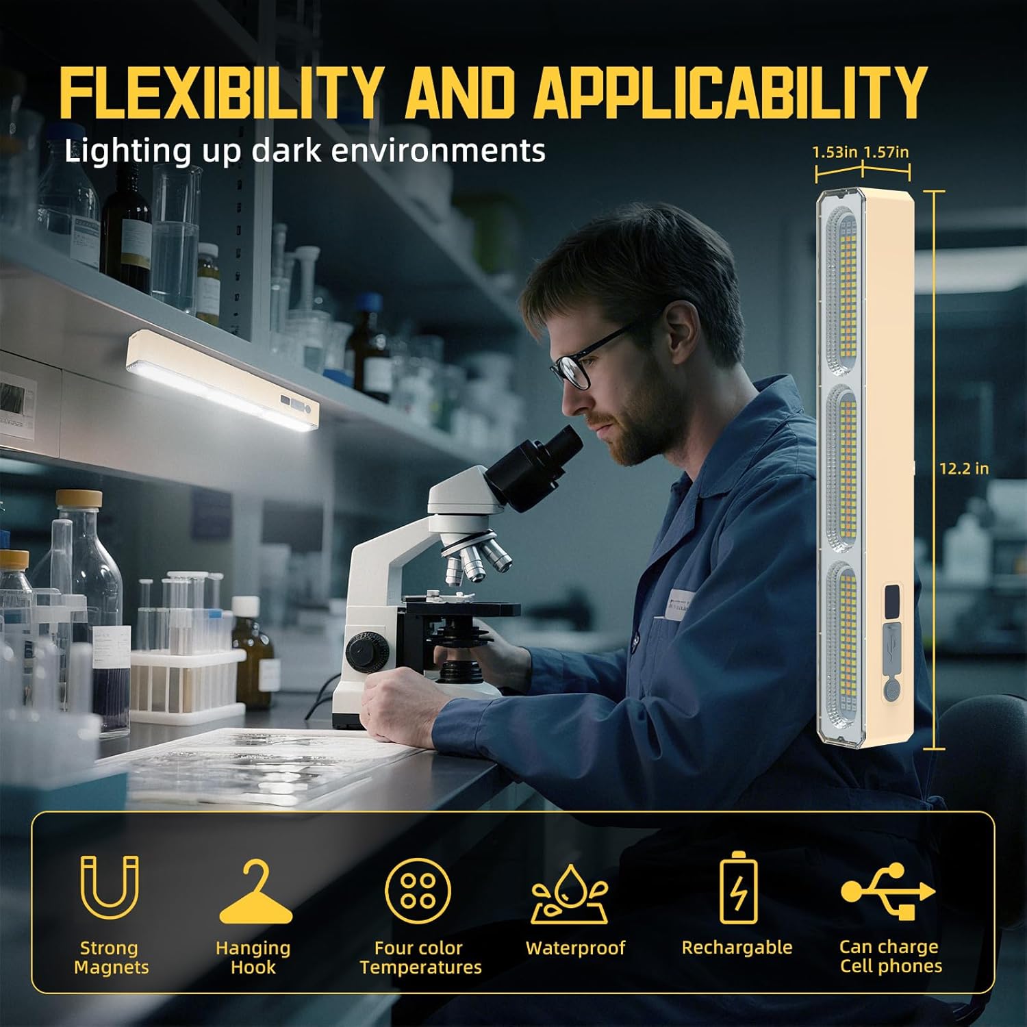 Luxy LED Emergency Light Rechargeable Portable Outdoor Fishing Camping ...