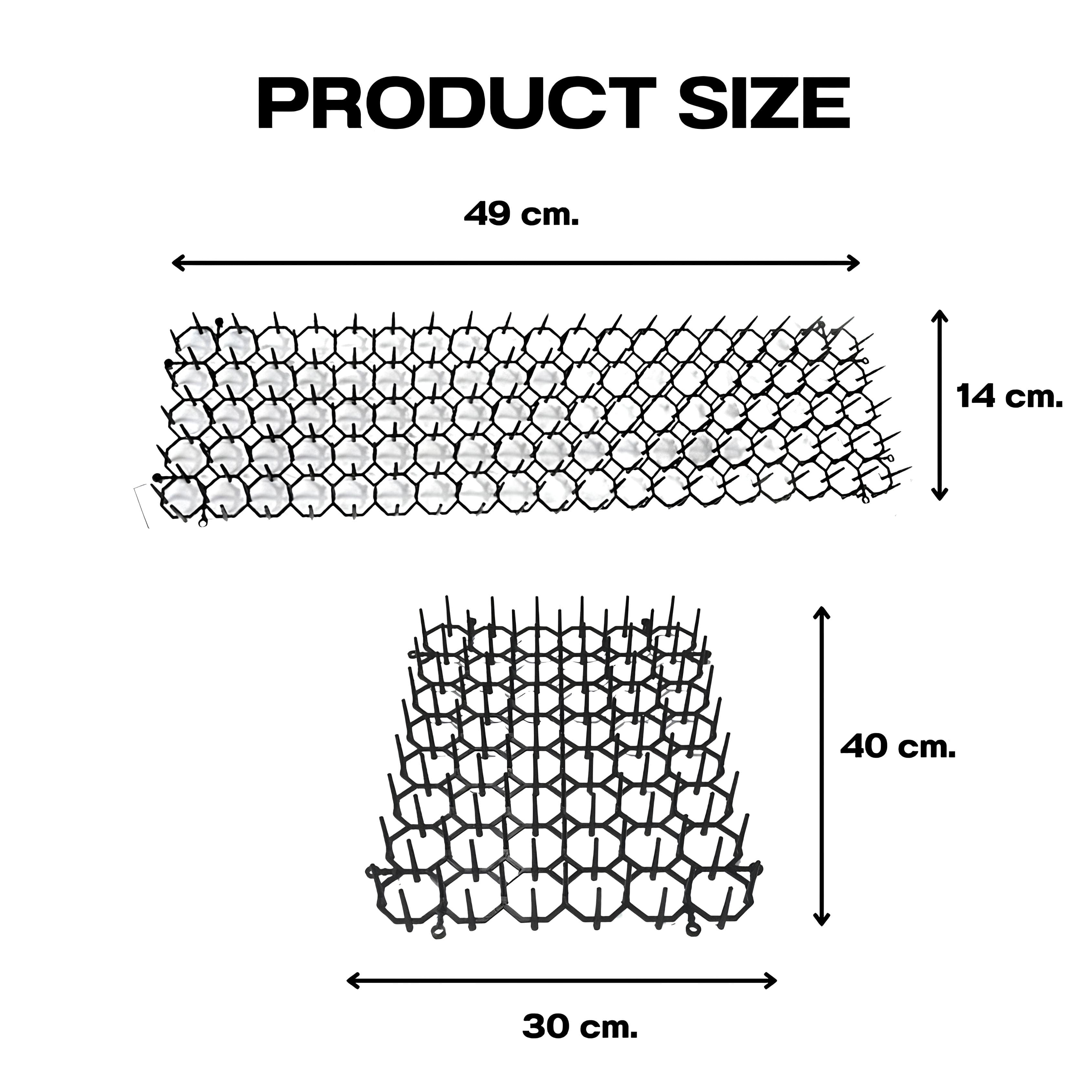Anti Cat Spike Cat Repellent Prickle Strips Network Digging Stopper ...
