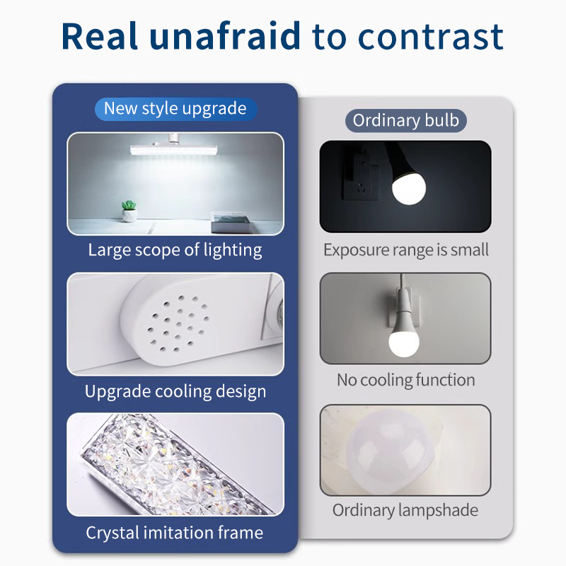 TEP E27 Crystal LED Light Bulb ceiling light 30W tube light Indoor ...