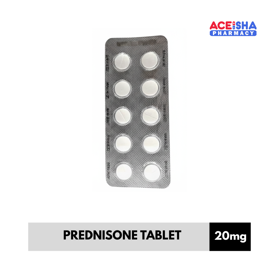 PREND 20mg Film Coated Tablet - Prednisone For Corticosteroid | Shopee ...