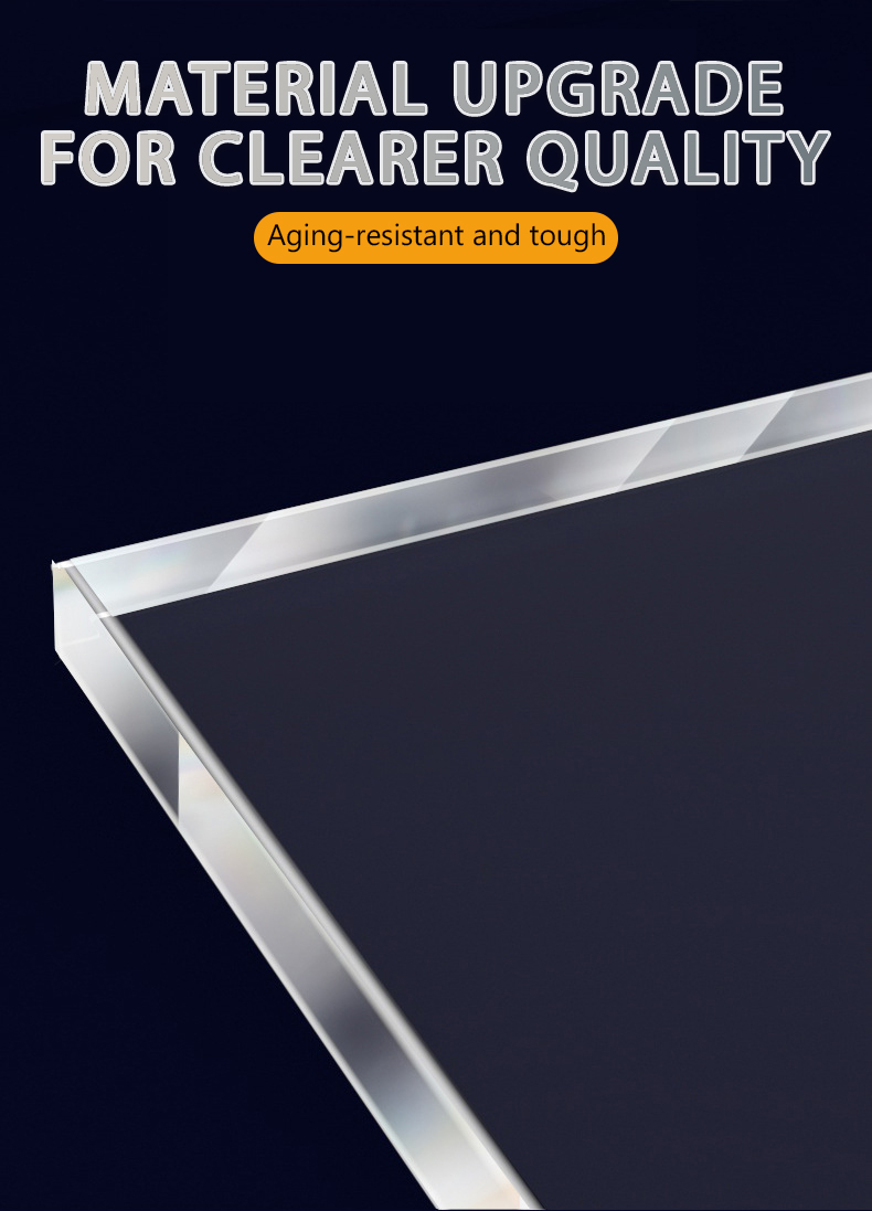 A4 Clear Acrylic Wall Frame Wall Mount Sign Holder Photo Frame Wall ...