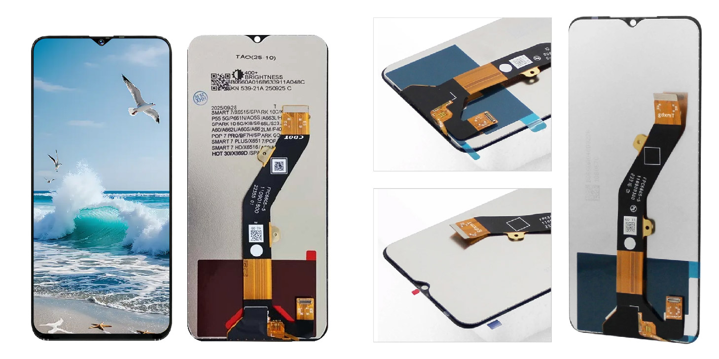 For INFINIX spark go 2024(BG6) / 2025(KL4) / 2023(BF7) LCD Display ...