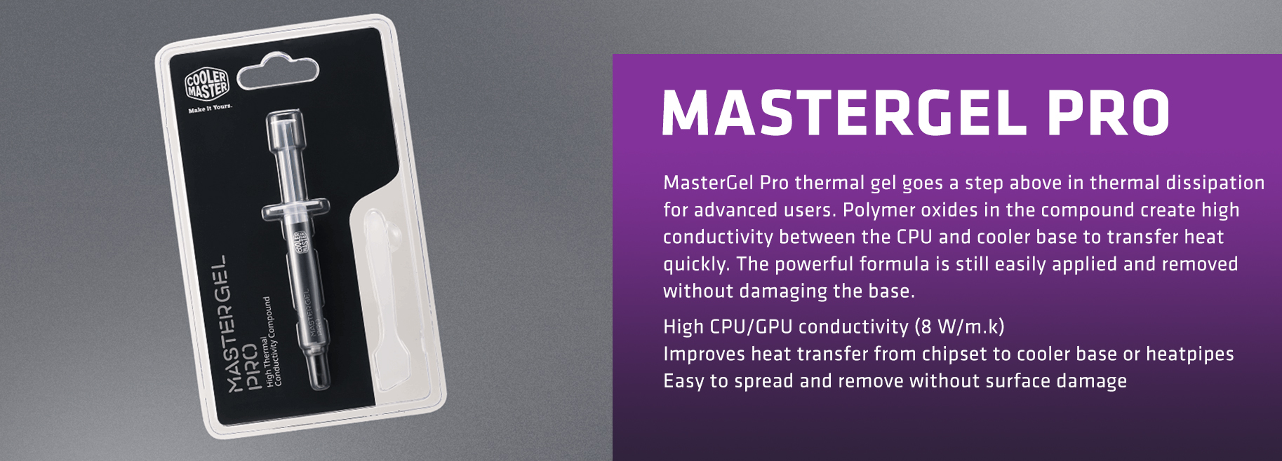 Cooler Master MasterGel PRO Thernal Paste | Shopee Philippines