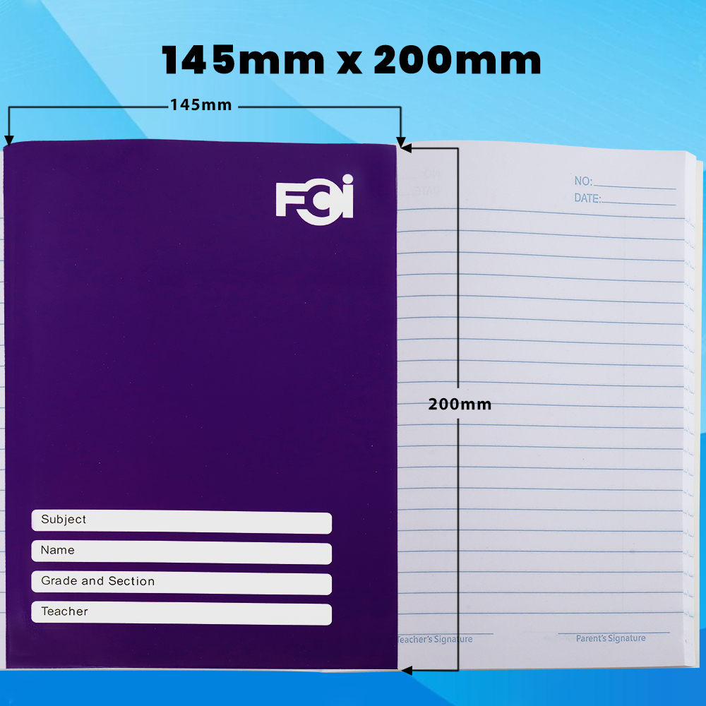 FCI Composition Notebook Assorted Neon 80's (10pcs per ream)For ...