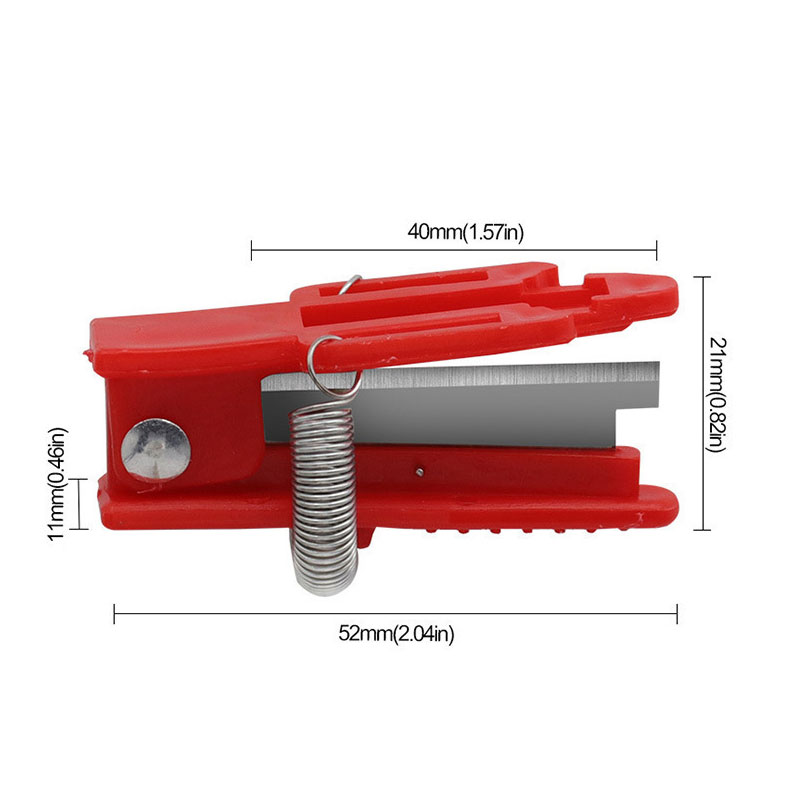 Heavy-Duty Thumb Knife One-Handed Gardening Tool with Blade Thumb Grip ...