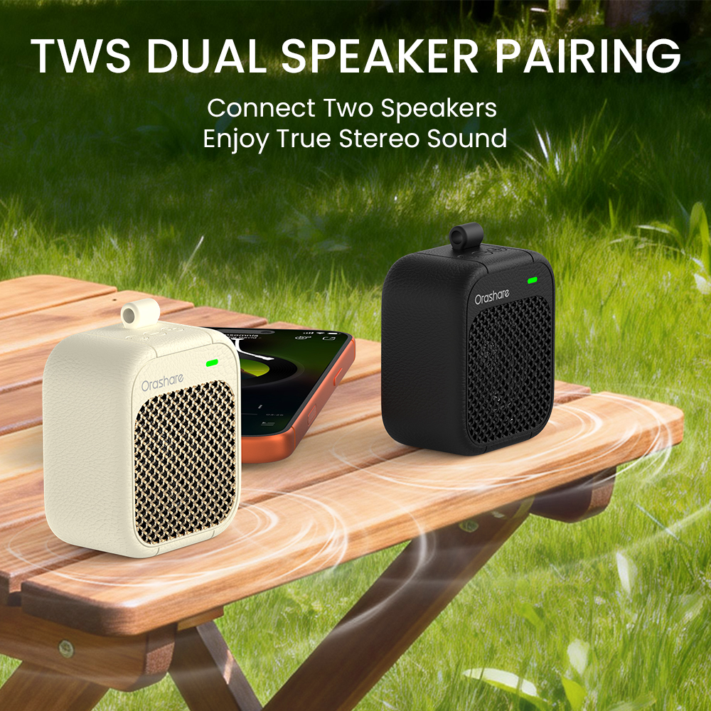 Orashare BS19 Nano Mini Portable Bluetooth Speaker 5W Sound TWS ...