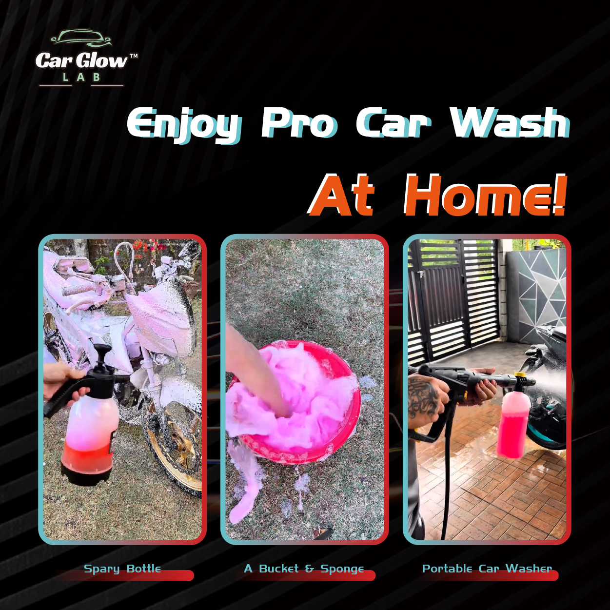 CGL 1.2L Premium Car Wash & Wax, Snow Foam, pH Neutral, Deep Gloss ...