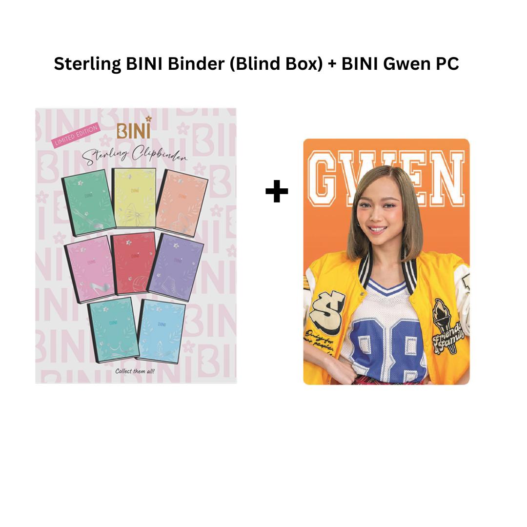 Sterling Bini Binder Notebook (Blind Box) With 1 FREE OPEN PHOTOCARD ...