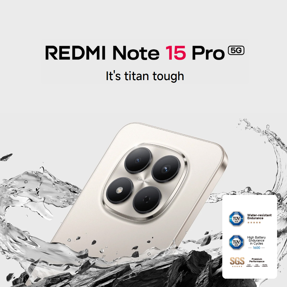 Xiaomi Redmi Note 15 Pro 5G (12+512/12+256) Smartphone | Dimensity 7400 ...