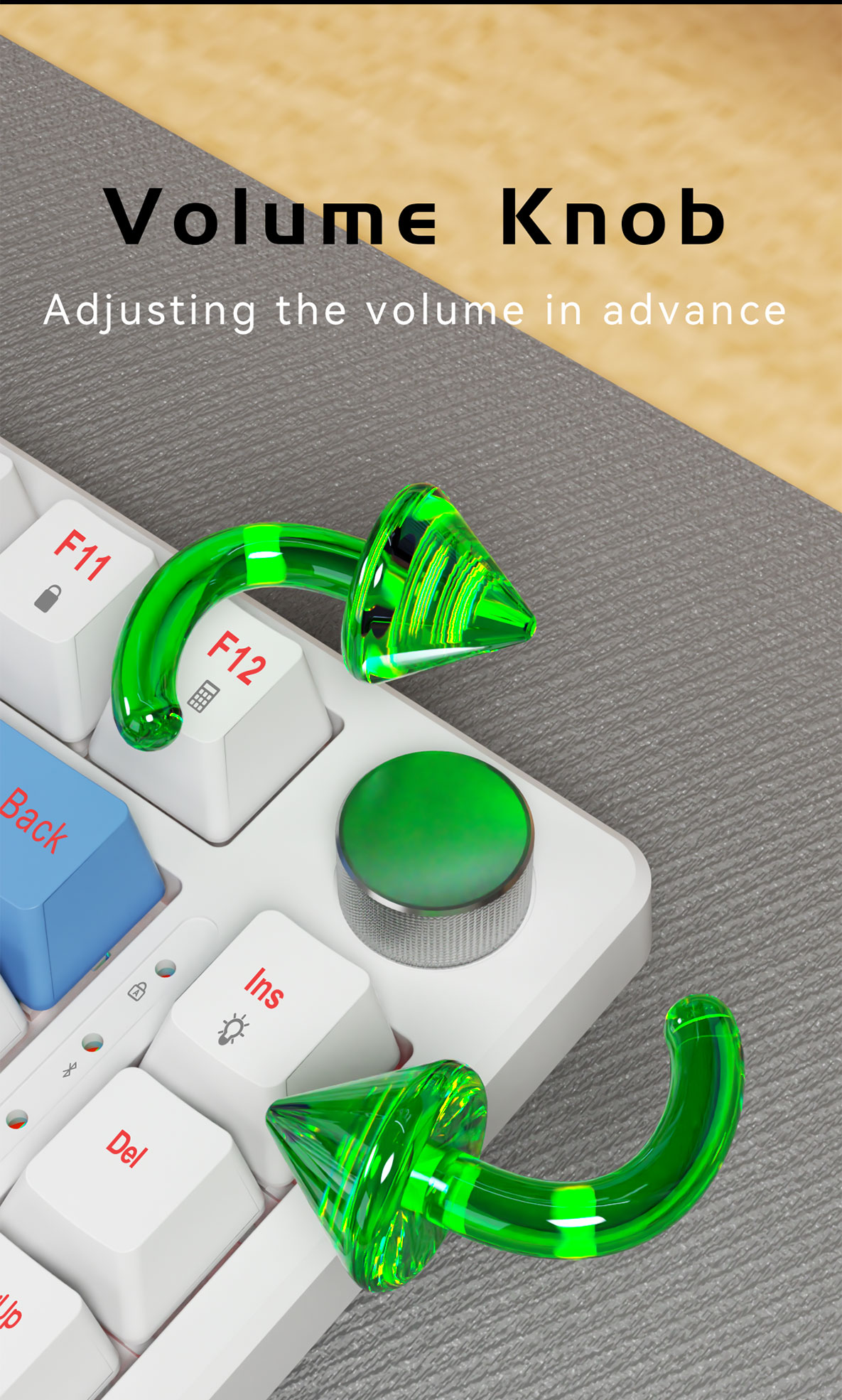 Zeus ZK066 81-Key Mechanical Keyboard Tri-Mode Wireless 2.4G Bluetooth ...