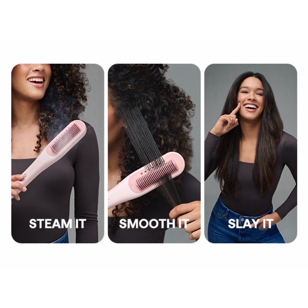 Wavytalk Steamline Pro | Steam Hair Straightener Dual Voltage Hair ...