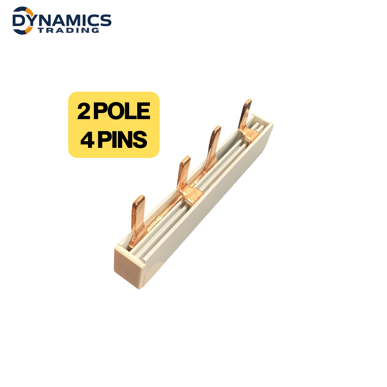 Comb Busbar 2P 63A–100A | Copper Conductive Bar for Circuit Breaker ...