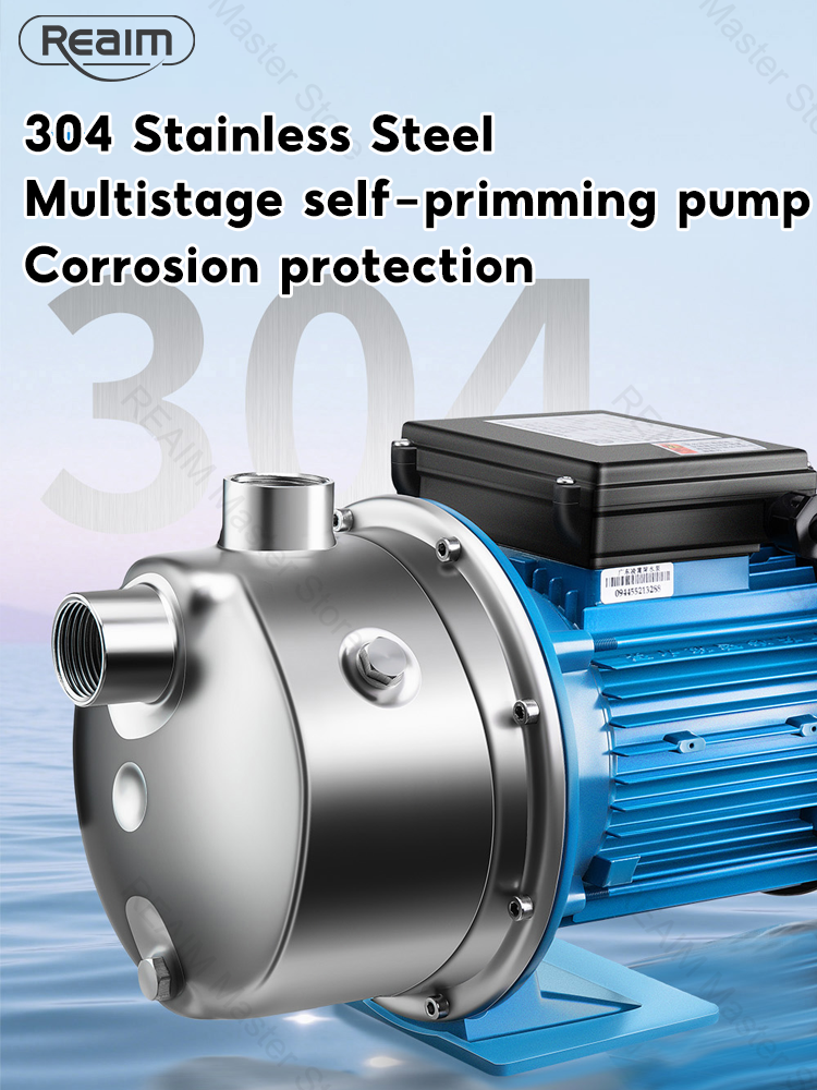 REAIM Jetmatic Water Pump in Stainless Steel Booster Pump Water ...