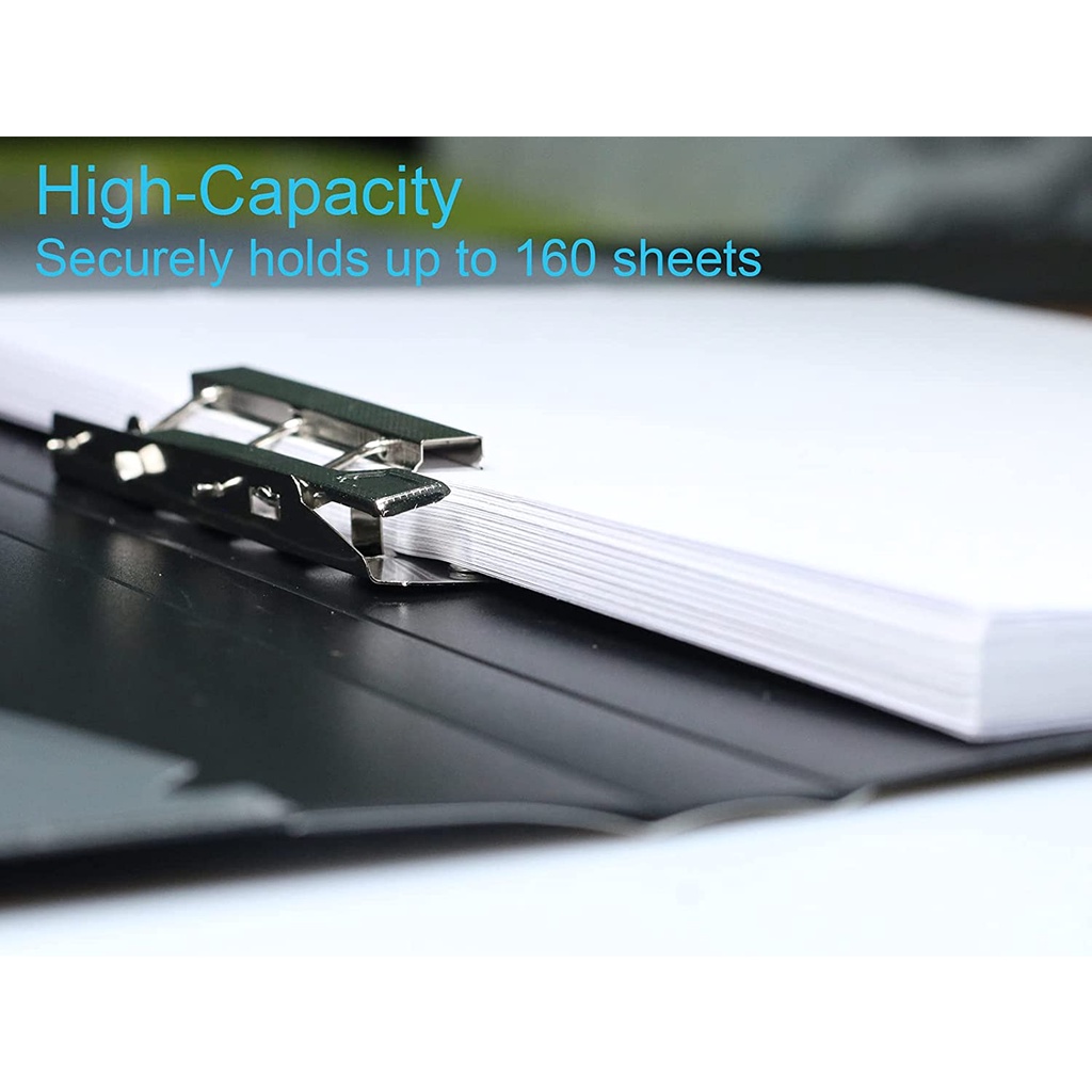 Clipboard File Folder With Spring Clip Long/Legal with Cover Double ...