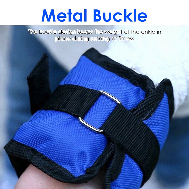 (Pair) Set Leg Ankle Weights 1~5 KG 6~10 Wrist Iron For Adjustable ...