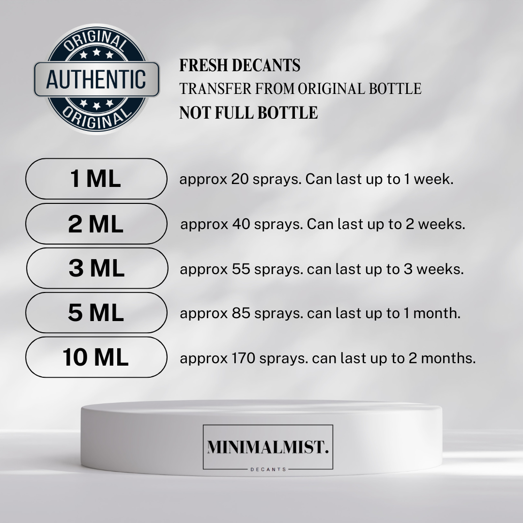 [DECANT] Voce Viva EDP by Valentino | 0.5ml, 1ml, 2ml, 3ml decant spray ...