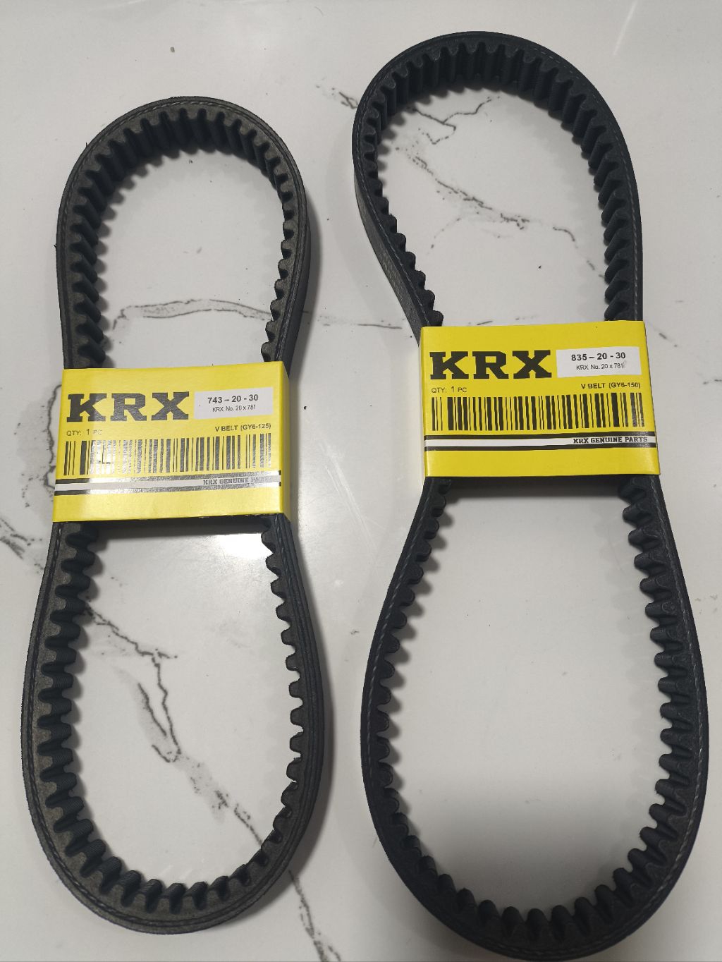 Fan Belt/Drive Belt for GY6 125/GY6 150 Brandnew for scooter | Shopee ...