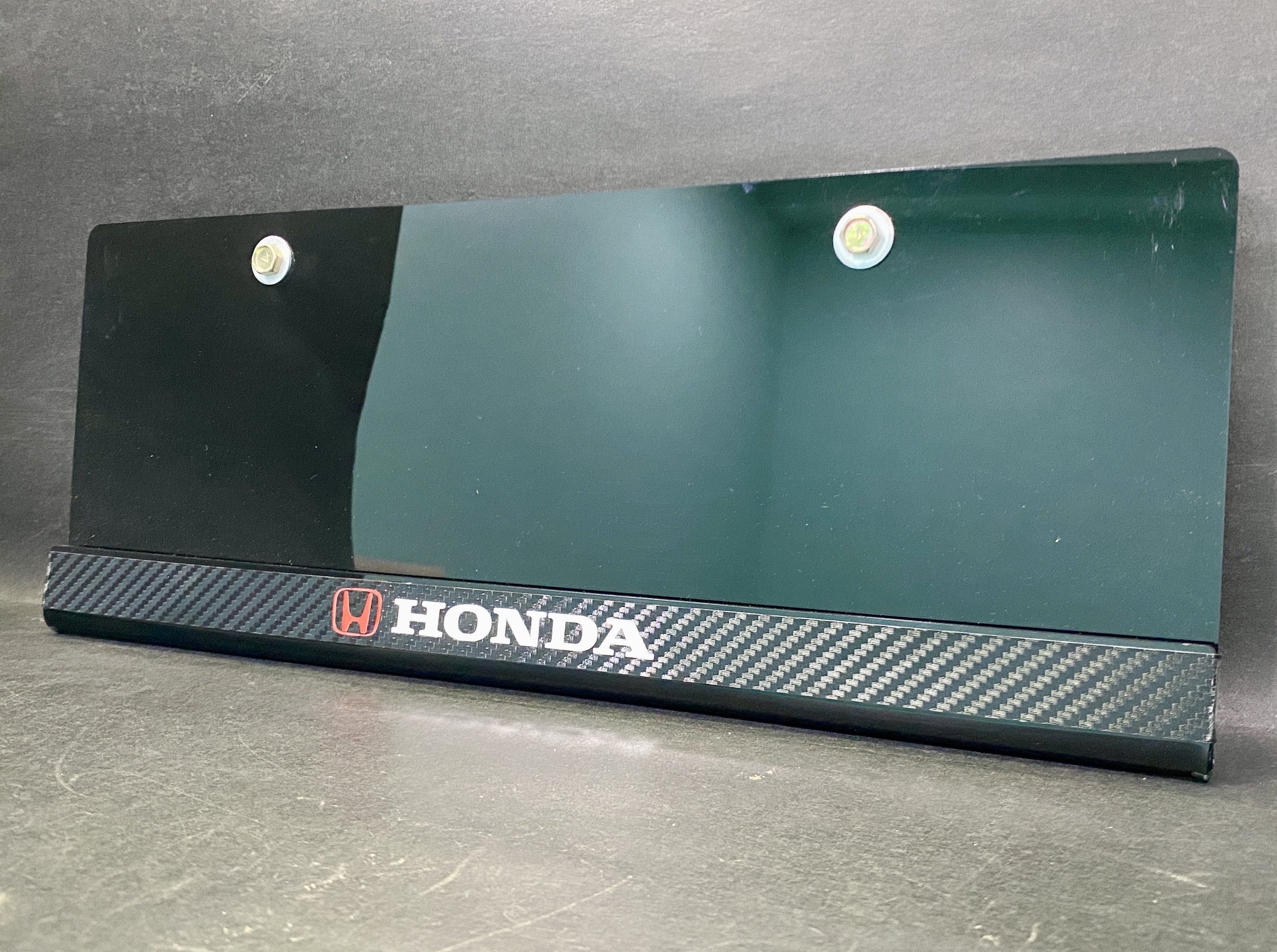 New Generation Car Plate Number Frame Holder Protector for Honda Carbon ...