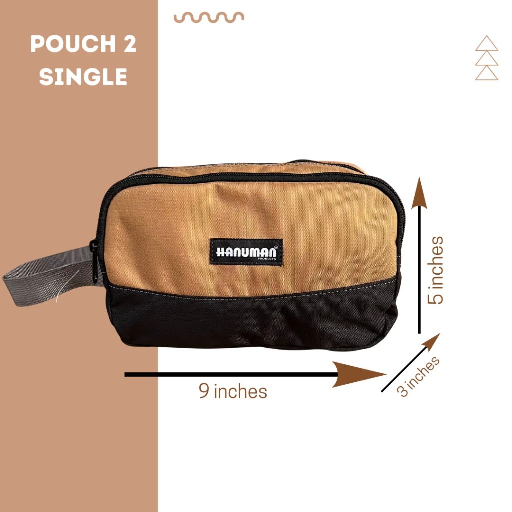 Hanuman Pouch Double Compartment Multi-purpose storage Essentials Bag ...