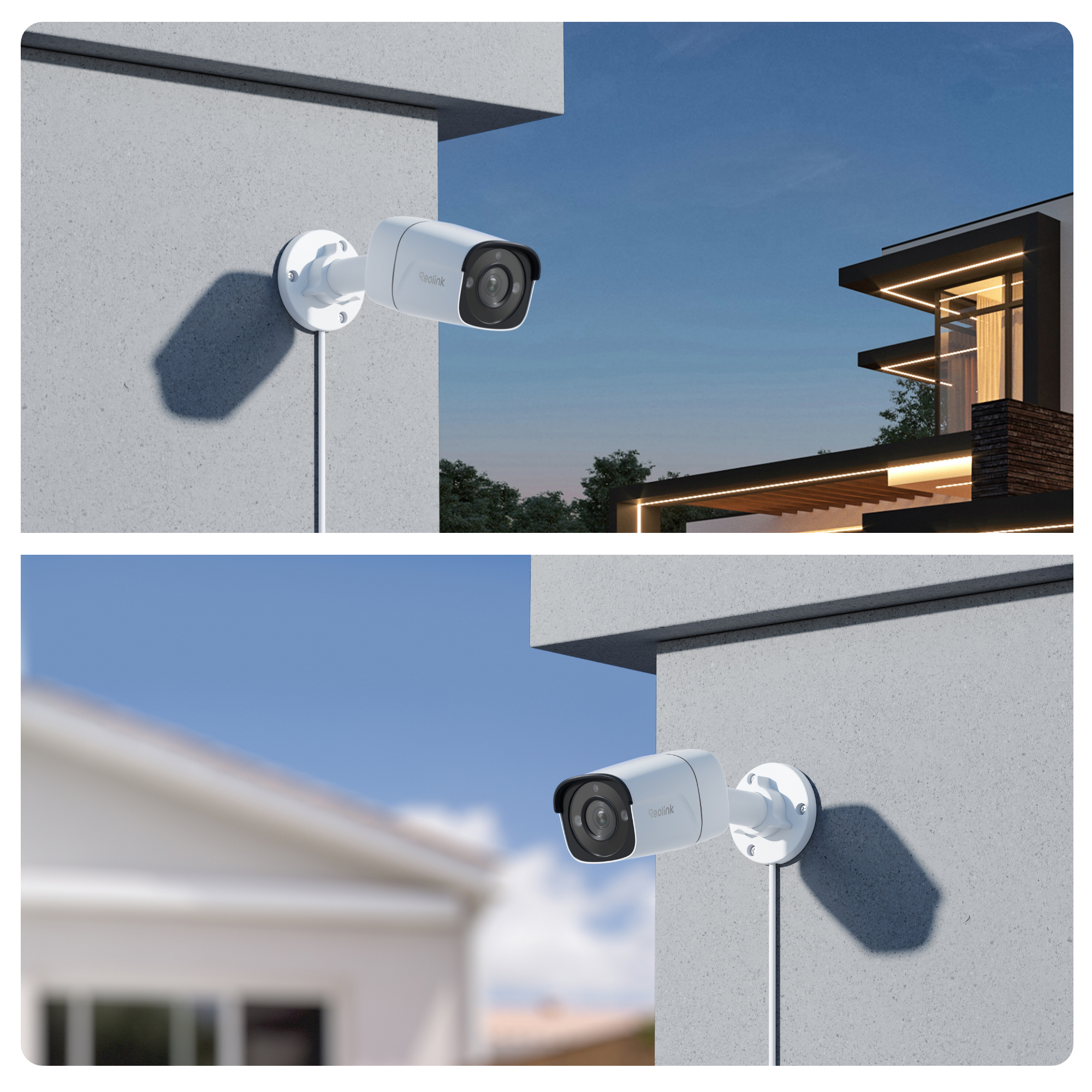 Reolink P320 3K 5MP PoE IP Bullet CCTV Security Camera Ultra HD Color ...