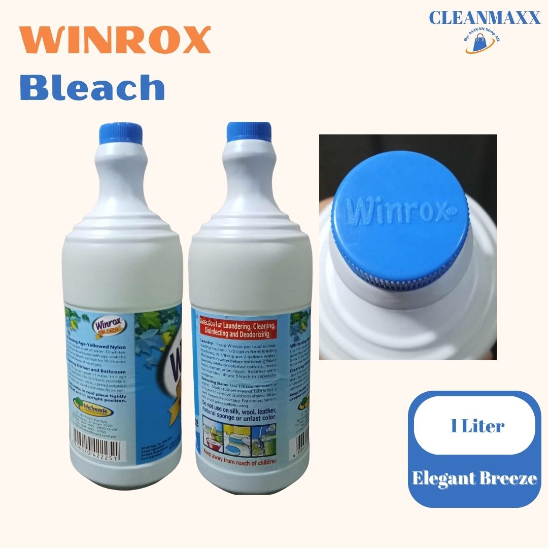 Winrox Bleach 1 Liter | Elegant Breeze | Deep Cleaning Bleach ...