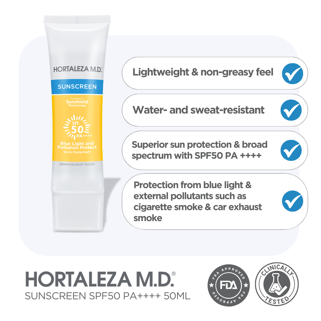 hbc Hortaleza M.D. Sunscreen SPF50 PA ++++ 50ml | Waterproof ...