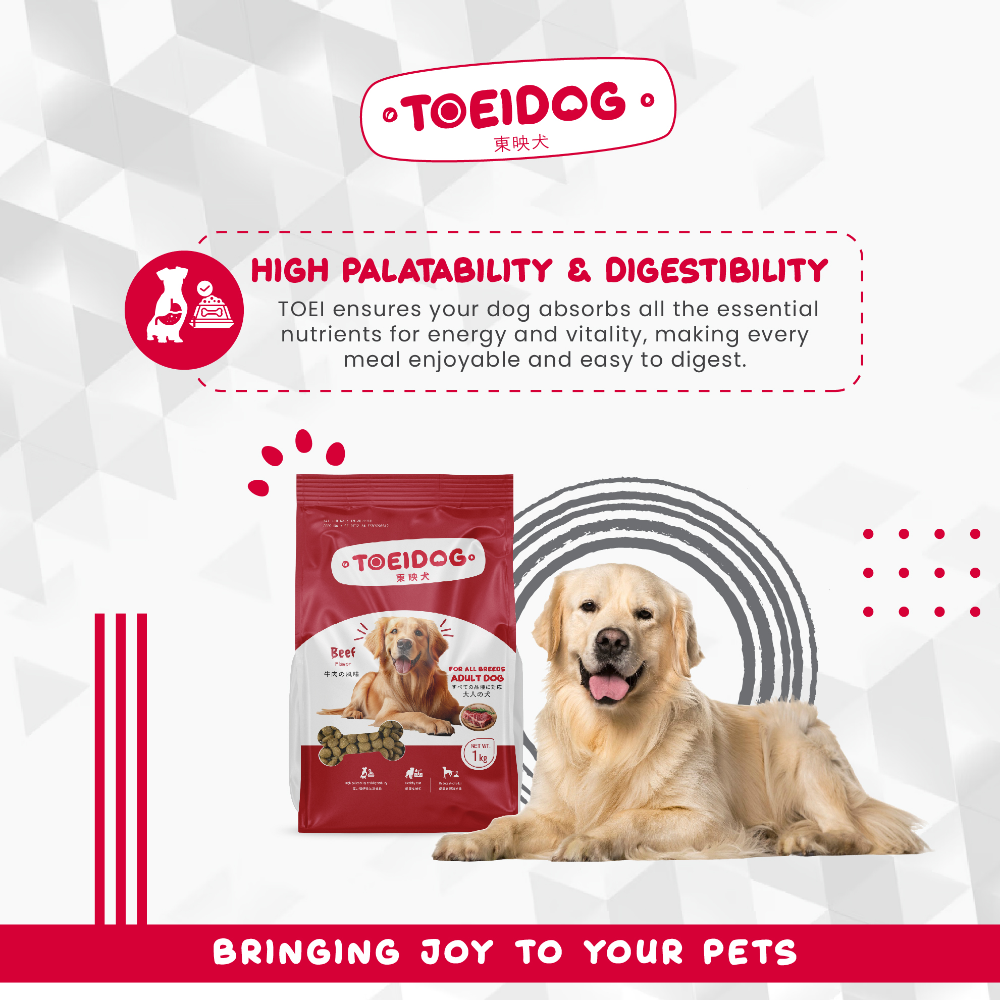 Toeidog Adult Dry Food For All Breeds - REPACKED | Shopee Philippines