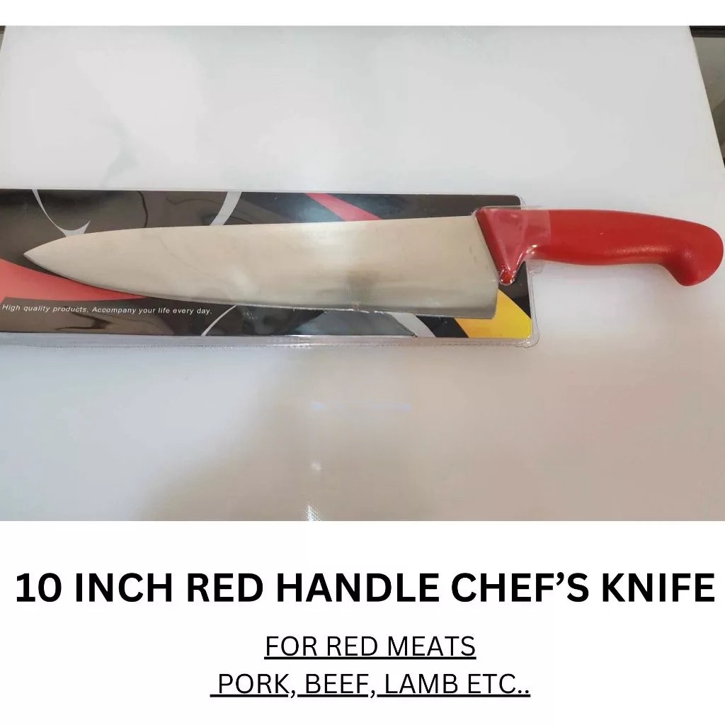 Bestseller 2025 10 Inch Chef knife color coded handle 4CR15MOV ...