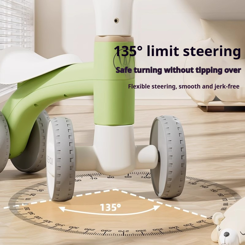 Balance Bike For Kids With Music&Lights Scooter For Kids Suitable For 1 ...