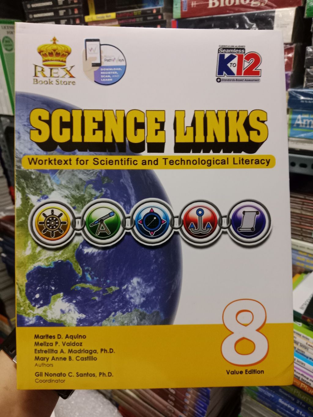 SCIENCE LINKS GRADE 8 ( VALUE EDITION ) | Shopee Philippines