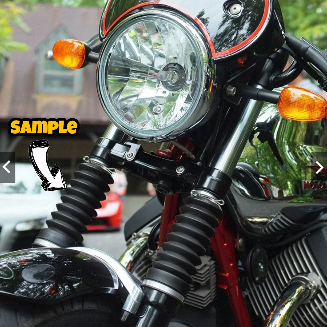 SUZUKI SMASH 115 - Front Fork Shock Protector Cover Boot Shock Absorber ...