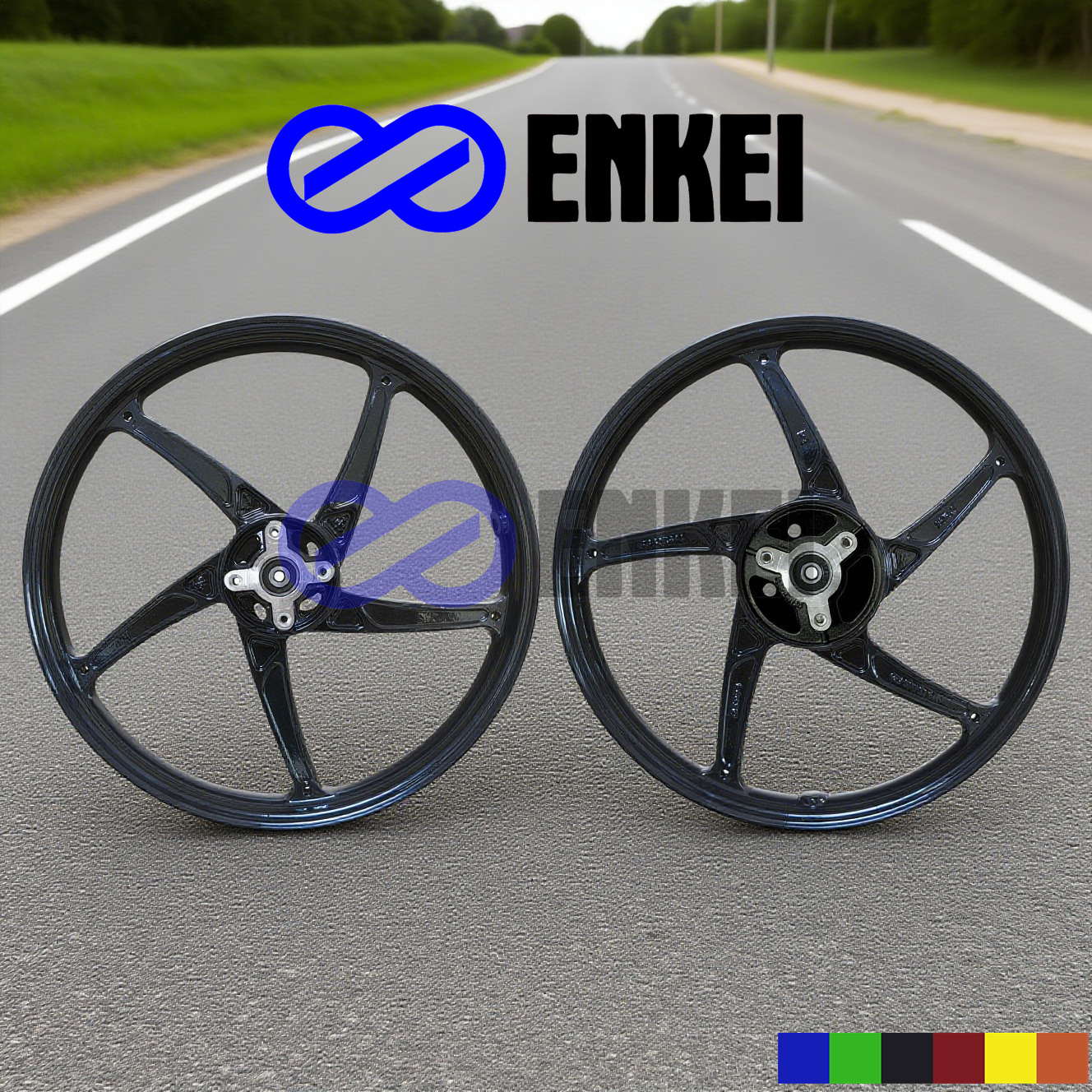 ENKEI MAGS 522 AND 599 FOR SUZUKI RAIDER150 1.6*1.6-17S | Shopee ...