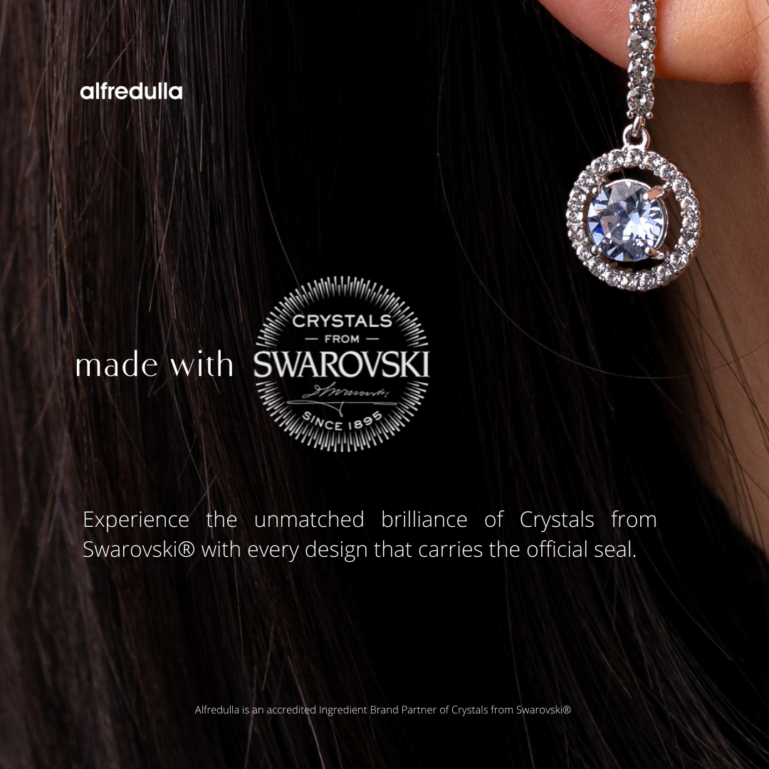 Alfredulla Rockfield Crystals from Swarovski® Necklace | Shopee Philippines
