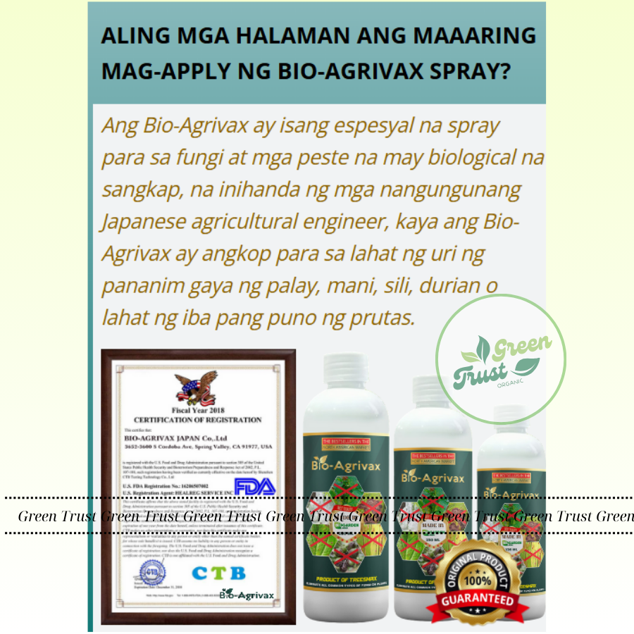 [Buy 1 Get 2] Bio Agrivax 500ML fungicide - The Most Effective Organic ...