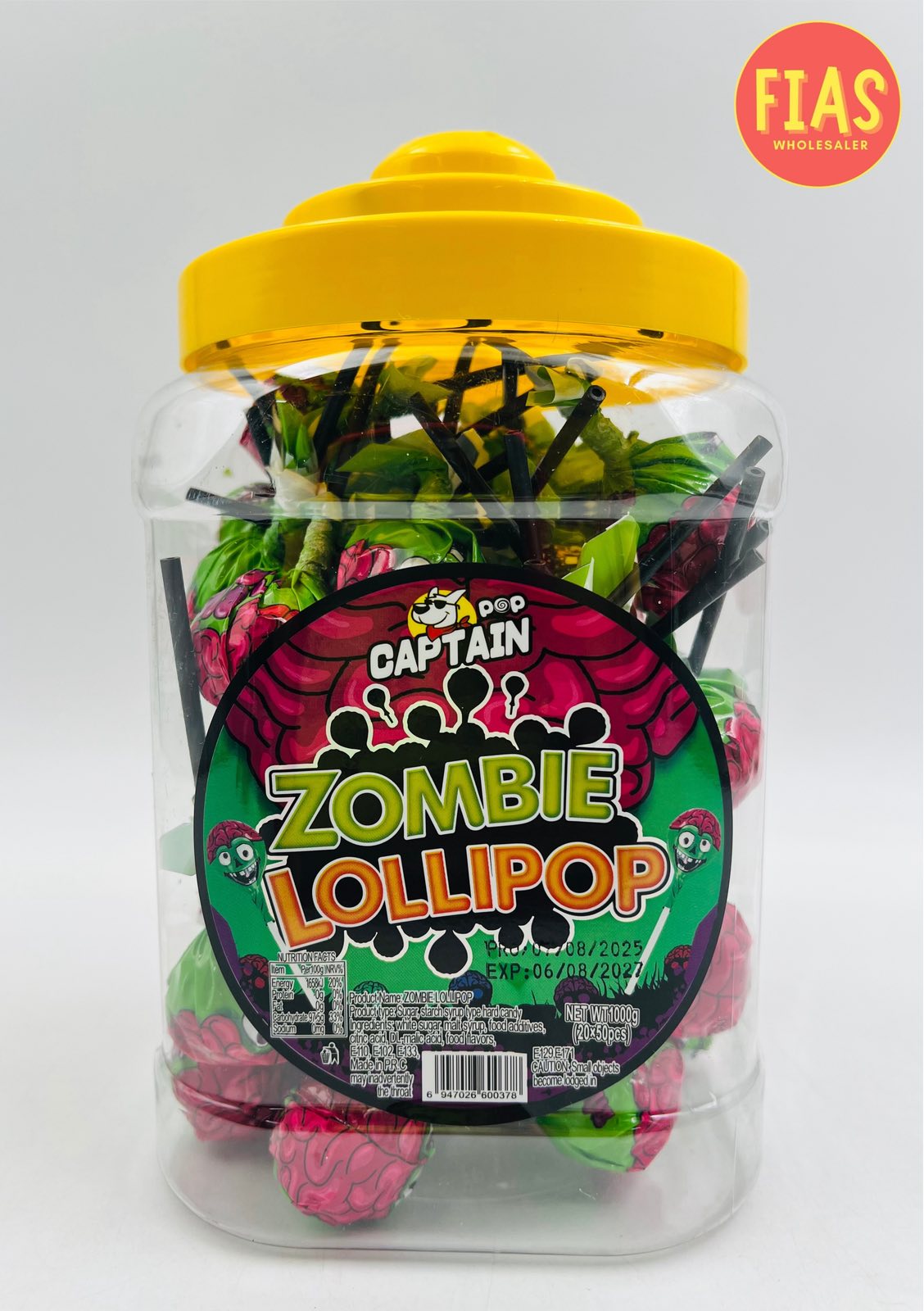 50 pcs Jumbo XXL Zombie Lollipop Trick or Treats | Shopee Philippines