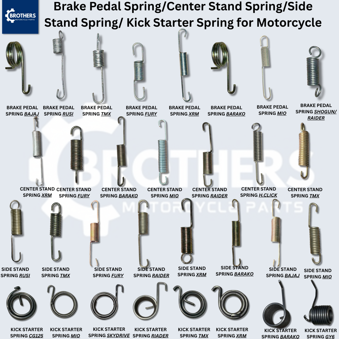 Brake Pedal Spring/Kick Starter Spring/Side Stand Spring/Center Stand ...