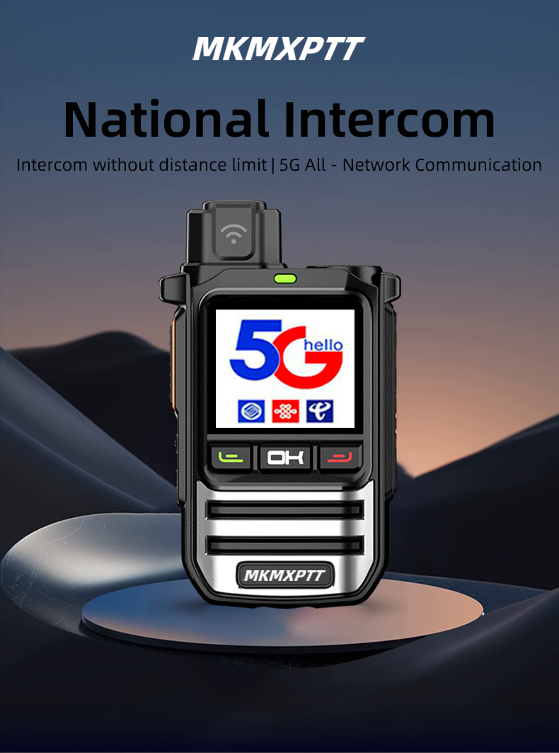 【Buy One Get One Free】 MKMXPTT 5G POC Handheld Radio 5000km 6000mAh ...