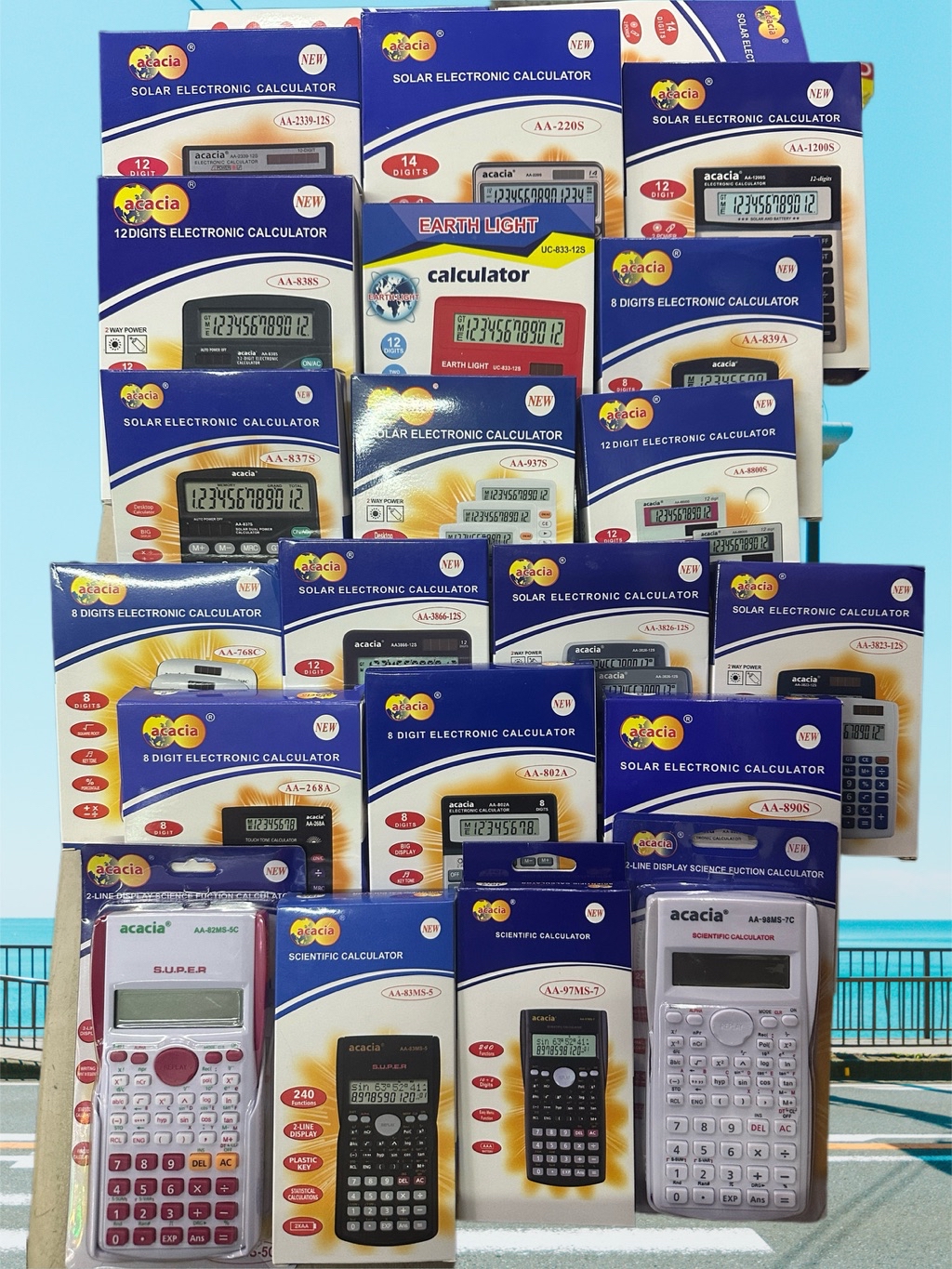 Acacia Solar / Battery Scientific Calculator 12 Digit | Shopee Philippines