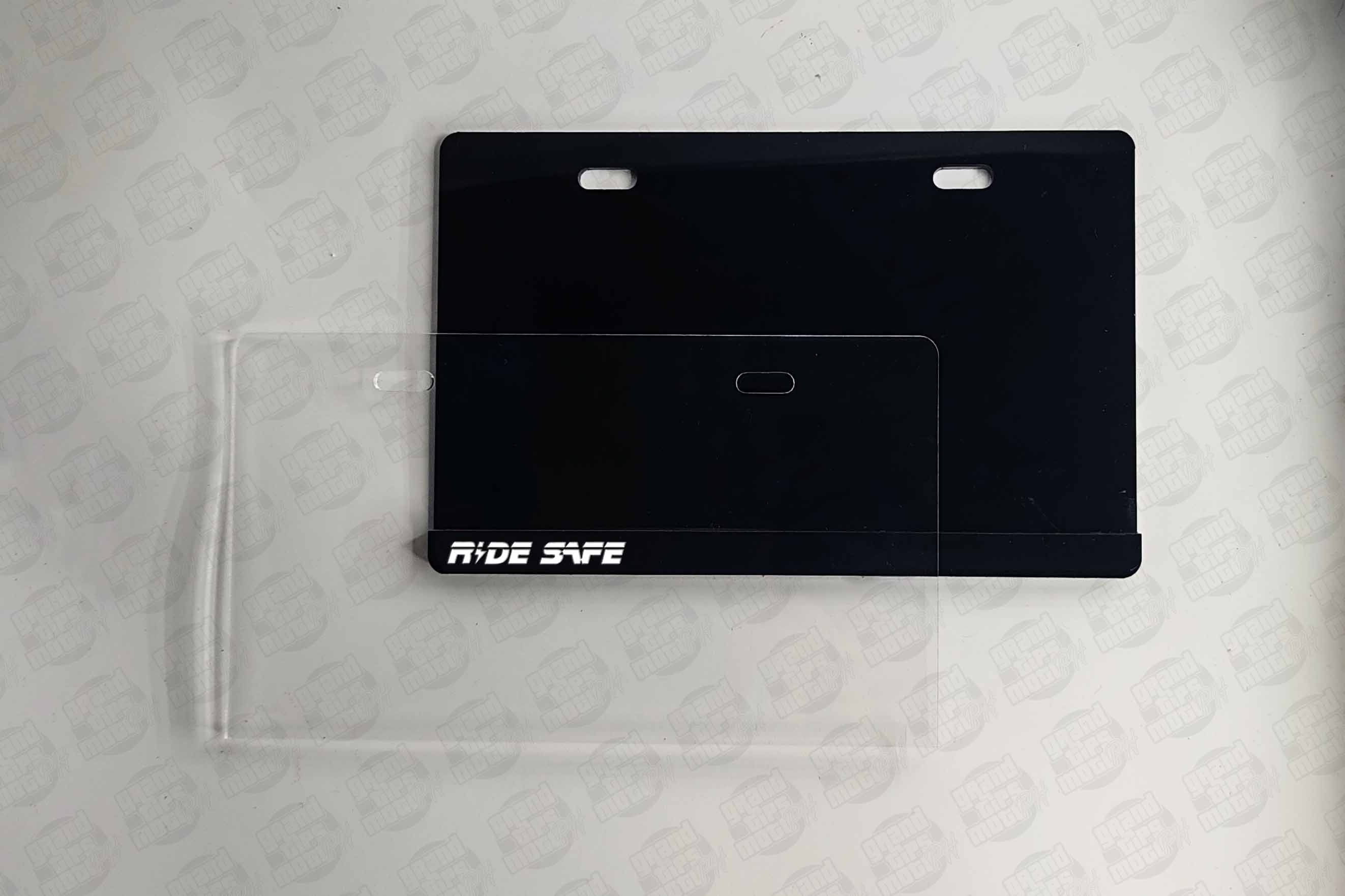 GTM│MOTORCYCLE PLATE NUMBER BACK PROTECTOR│FOR NEW PLATE NUMBER ...