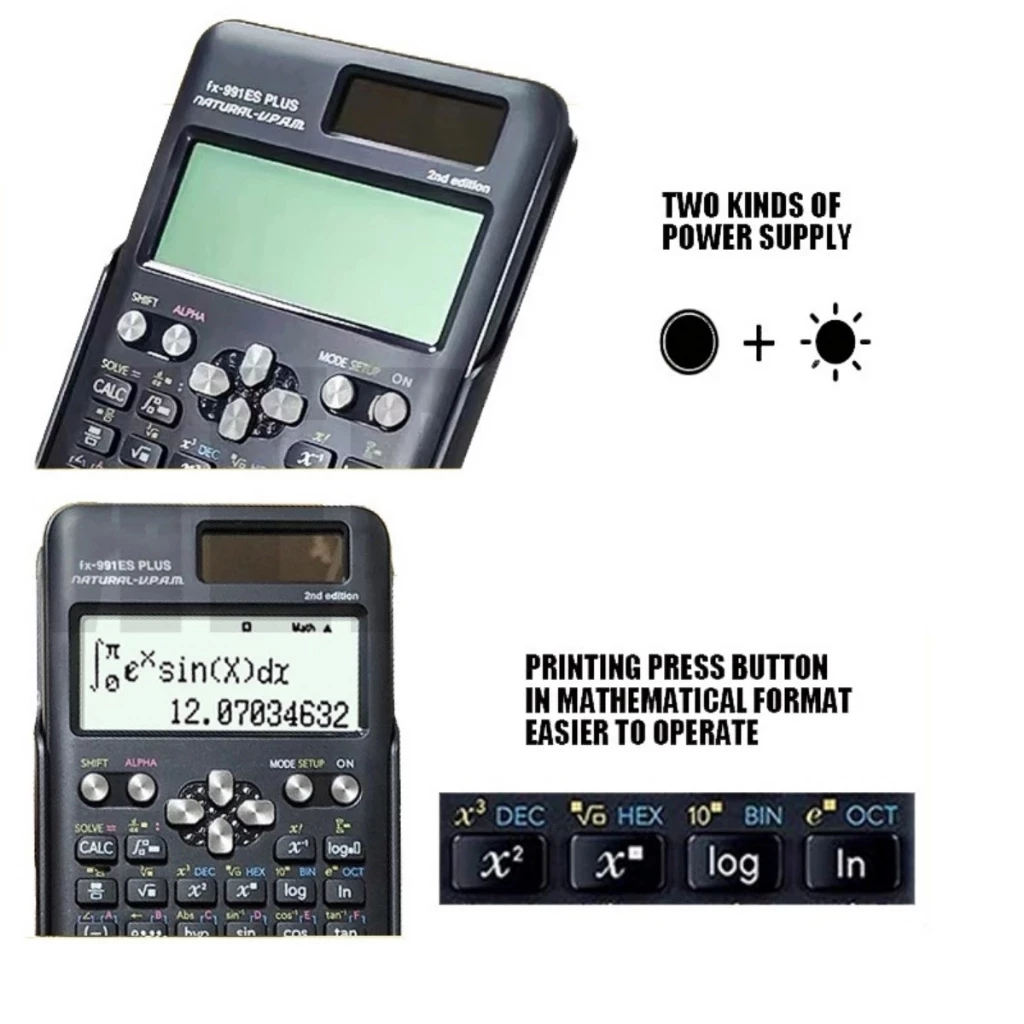 Original Scientific Calculator FX-991EX FX-991ES Plus FX-82MS ...