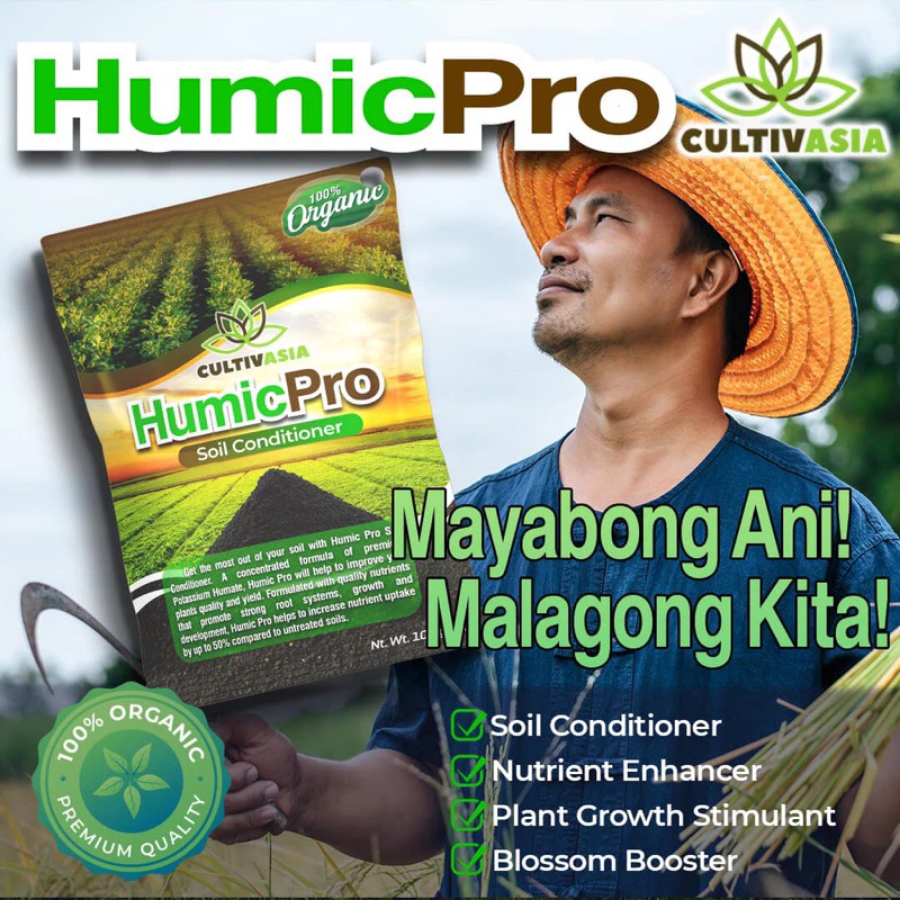 [Authentic] Humic Pro 100g - Organic NPK and Foliar Fertilizer for ...