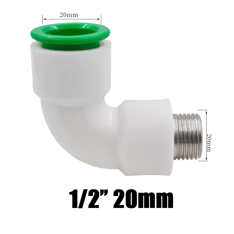 PPR Quick Connector Hot-Melt-Free Hot & Cold Water Pipe PPR Fittings Ball Value Female Coupling ...