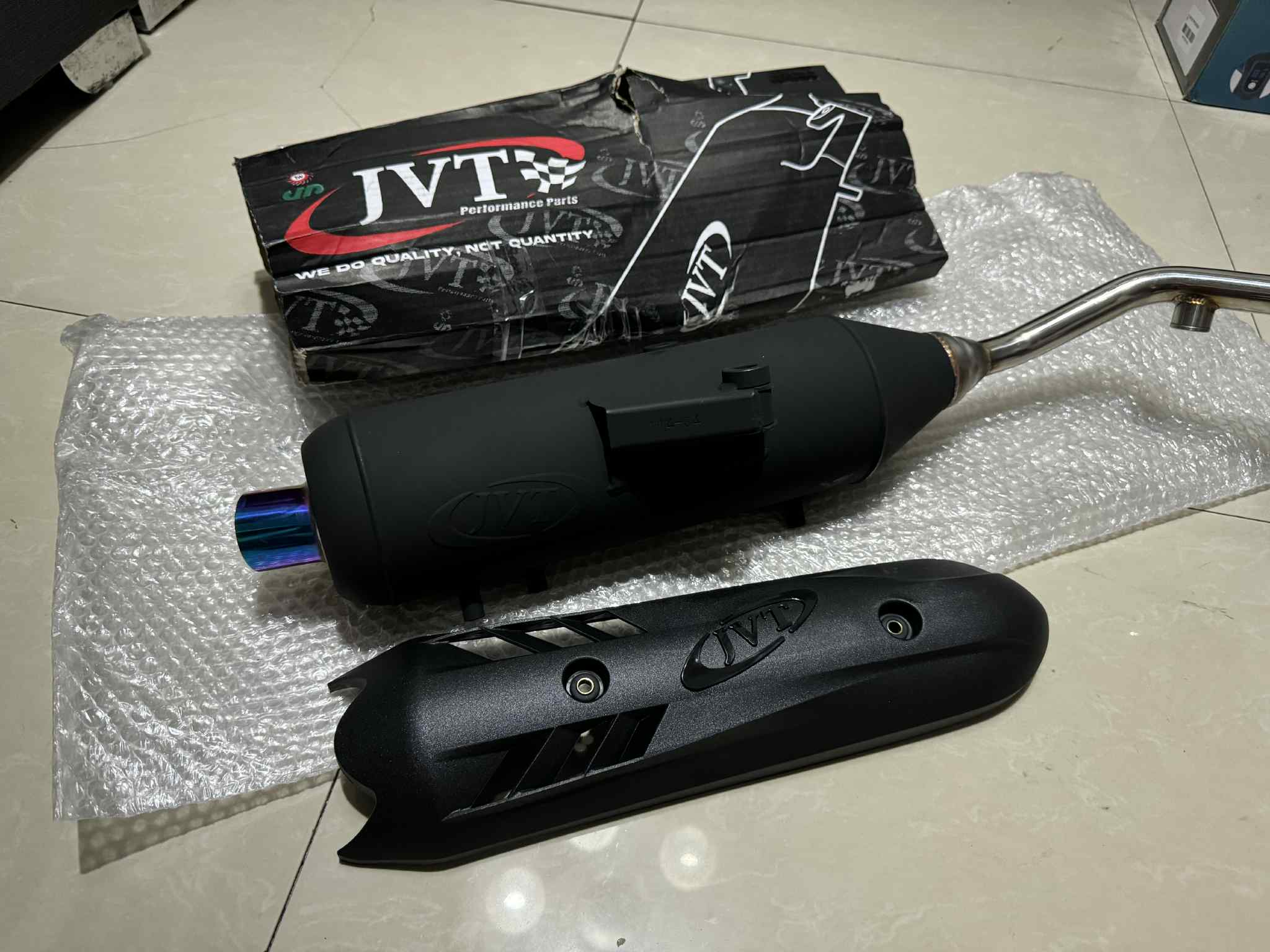 JVT V3 FULL SYSTEM EXHAUST/ VILLAIN V2 -HONDA CLICK 125/150, PCX160 ...
