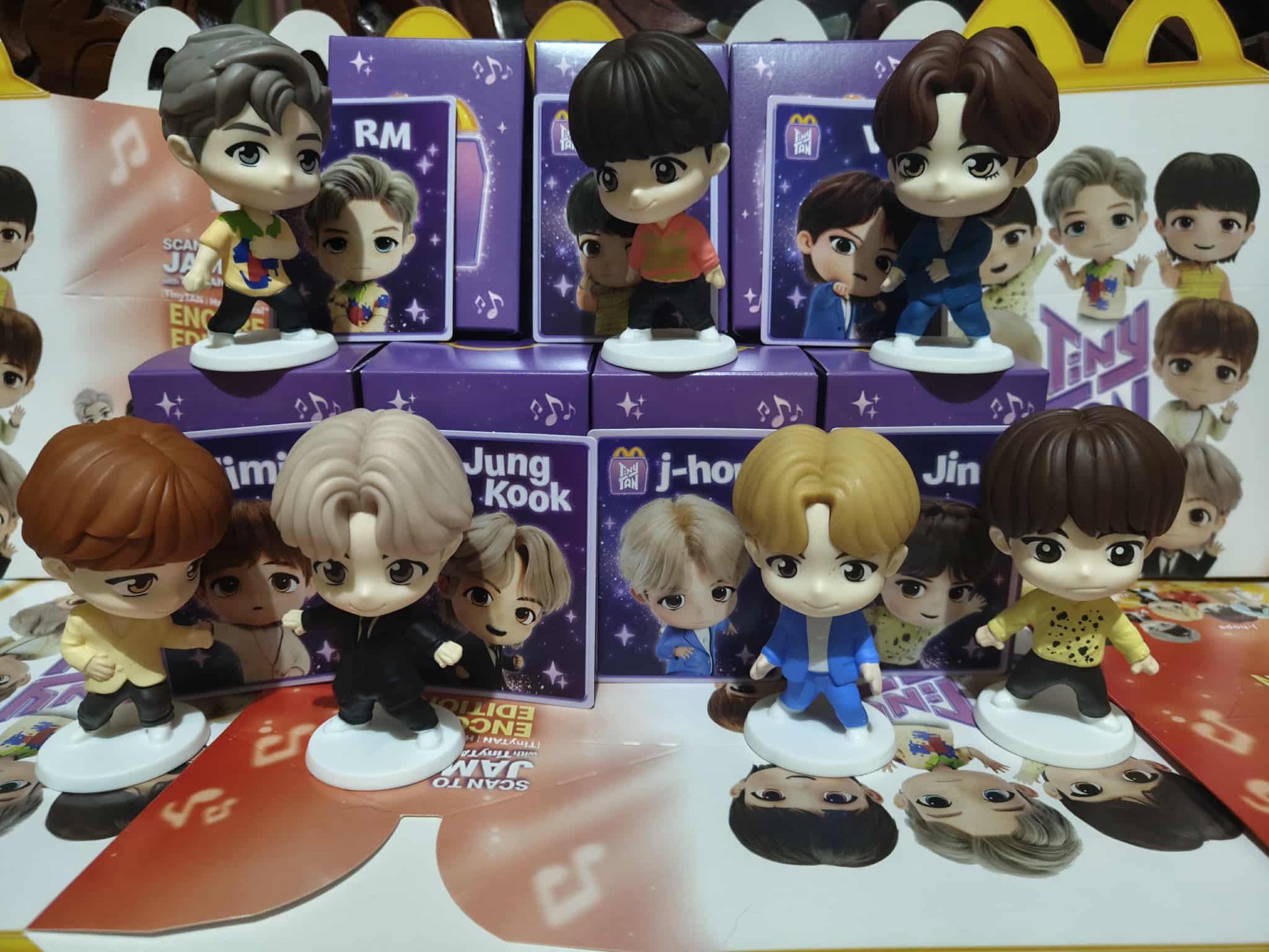 McDonalds Tiny TAN Complete Set Philippine Release Authentic | Shopee ...