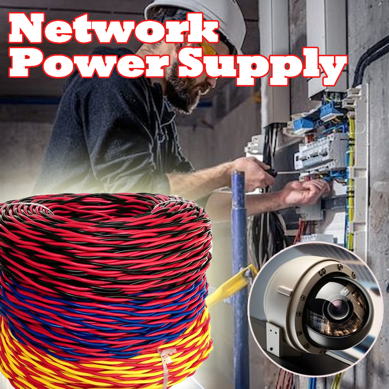 Universal 2 Cores Twisted Pair Floral Electric Cord Vehicle Monitor ...